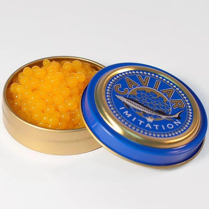 Caviar-Box von 100%chef erstellt Rogen aus Püree und Saft - Söders Gourmet